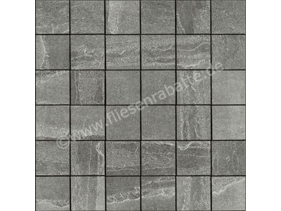 Imola Ceramica X-Rock Grey G Mosaik 30x30cm MK.X-ROCK 30G R9 A