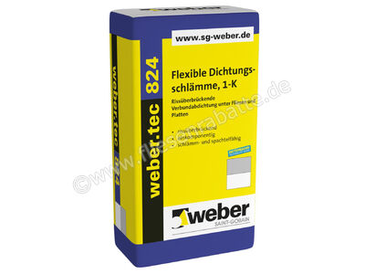 Weber Saint-Gobain weber.tec 824 Flexible 1-K Dichtungsschlämme und ...
