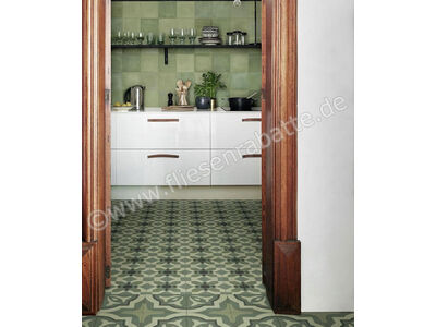 Marazzi D_Segni Blend Verde Bodenfliese 20x20cm M5ZS R10B