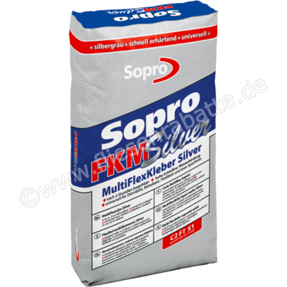 Sopro Bauchemie FKM Silver Flexkleber silbergrau 600-21