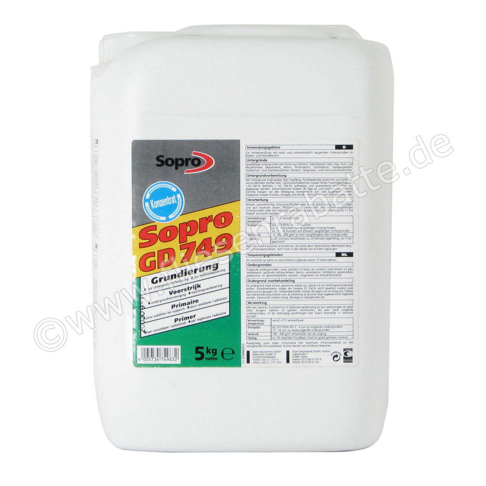 Sopro Bauchemie GD 749 Grundierung 749-83